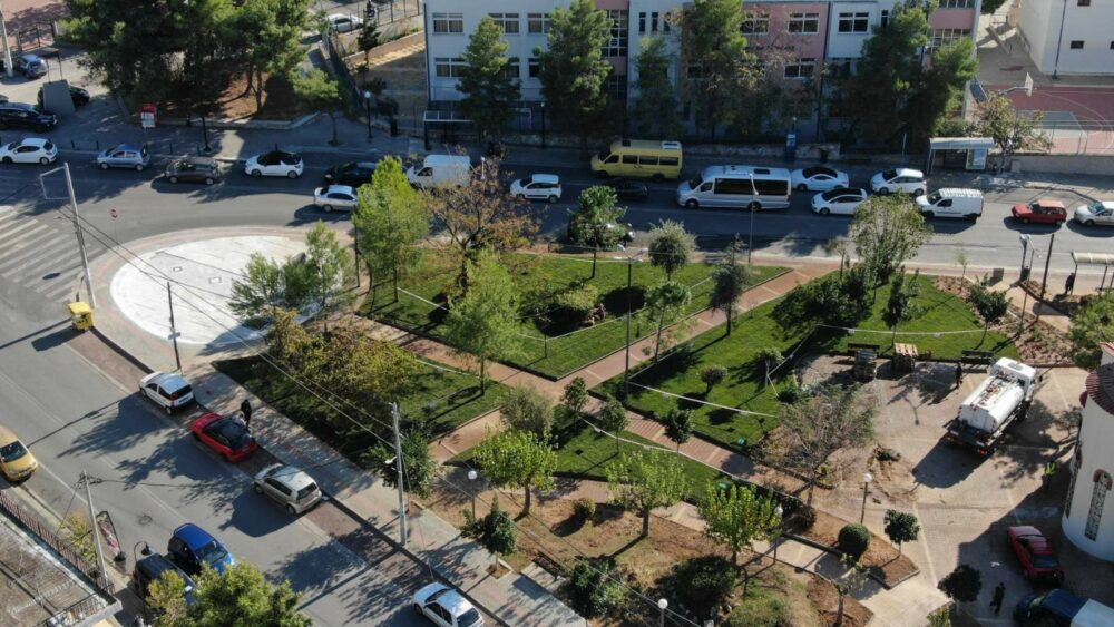 Ανάπλαση γεμάτη πράσινο στην πλατεία Αγίου Τρύφωνα - ΤΥΠΟΣ ΠΡΟΑΣΤΙΩΝ